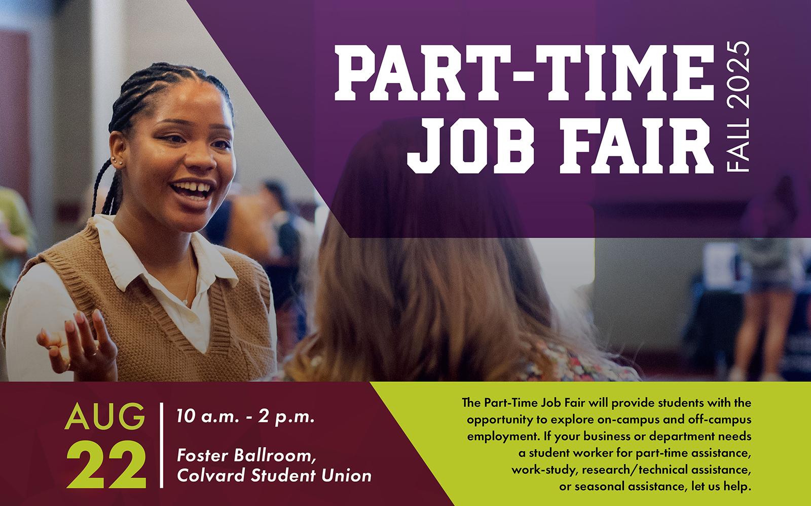 Upcoming part-time jobs fair links students to positions across campus ...
